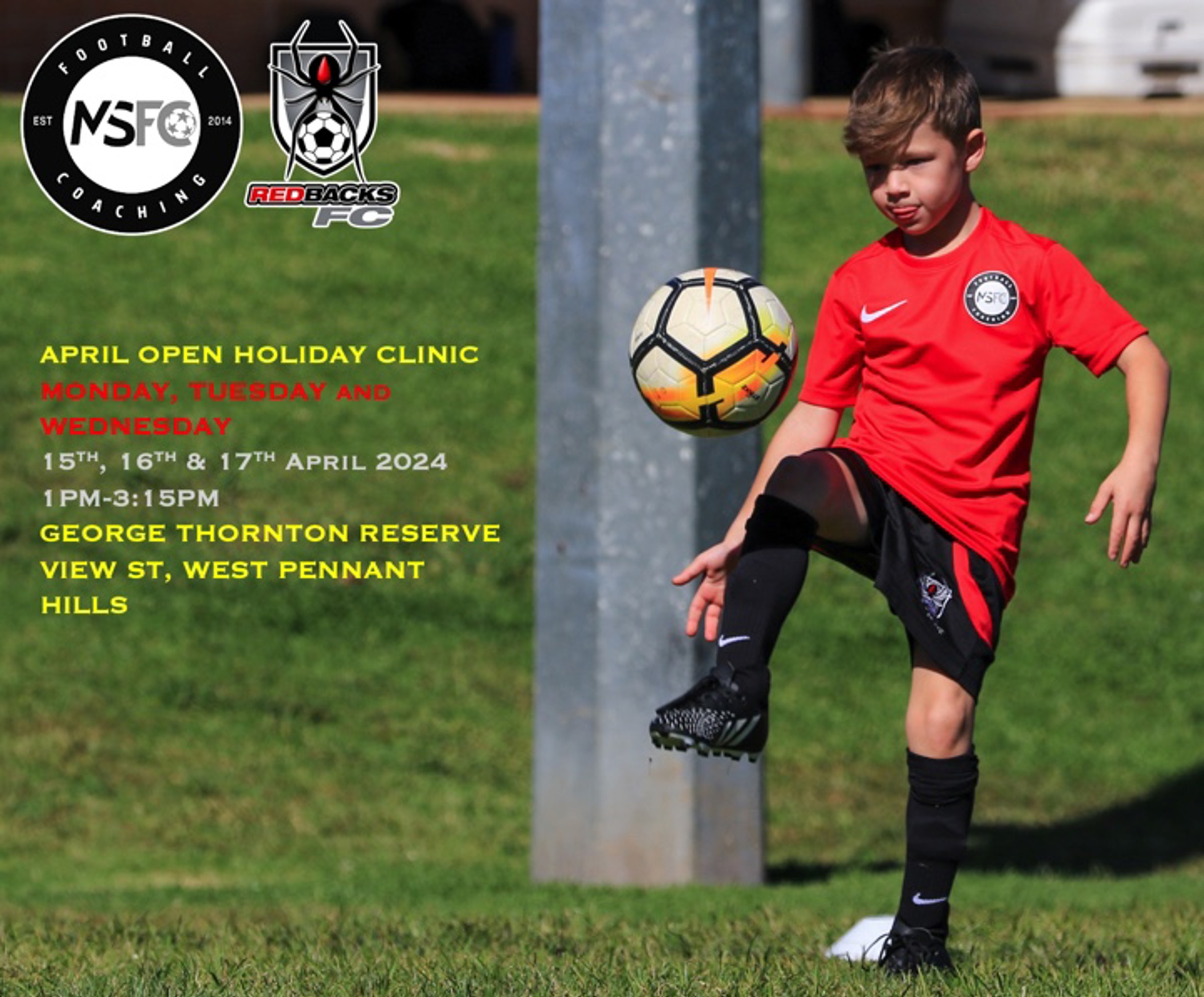 MSFC April Open Holiday Clinic - West Pennant Hills Redbacks FC ...