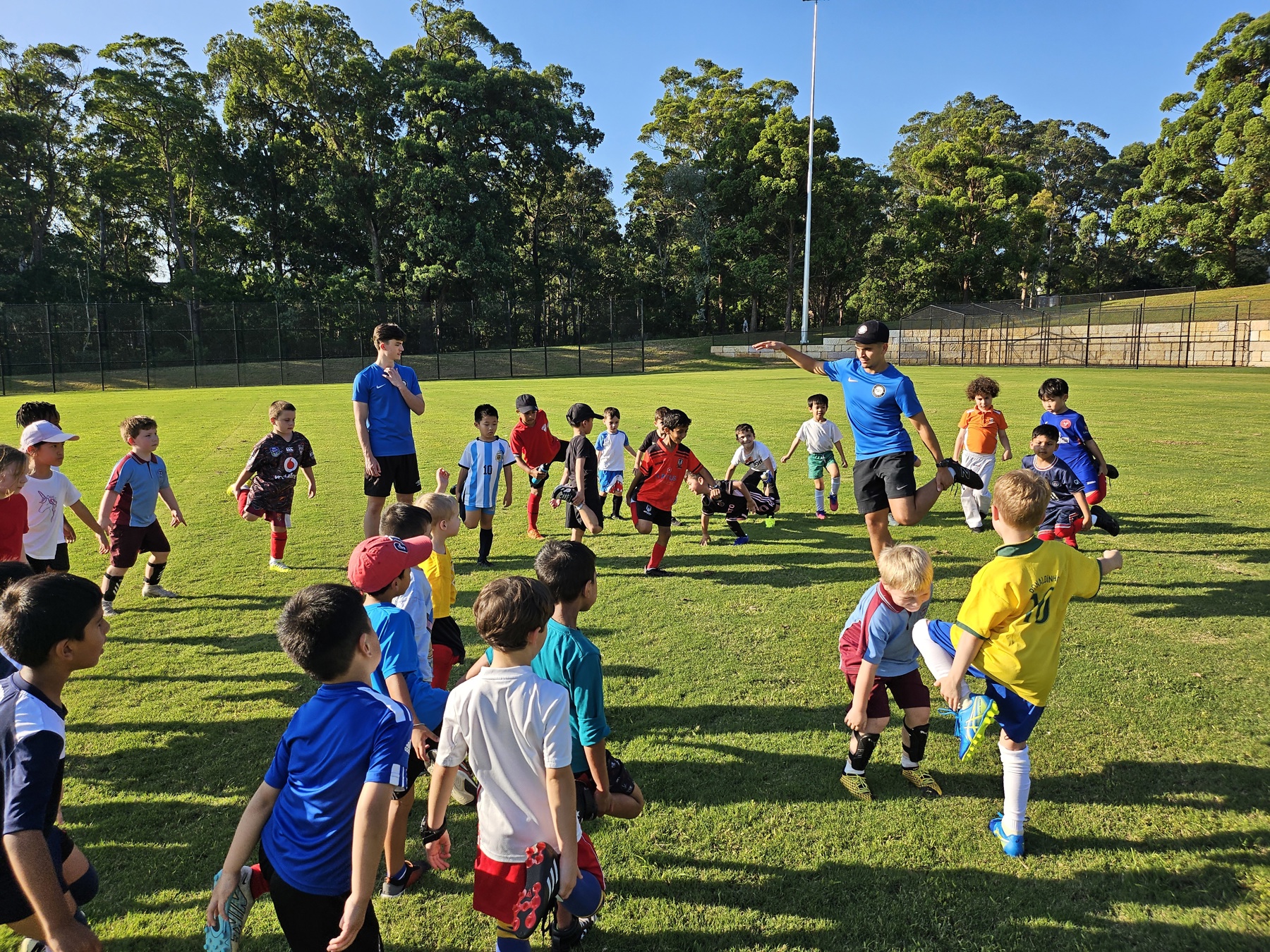 MSFC Skills Drills session - West Pennant Hills Redbacks FC - Sydney ...