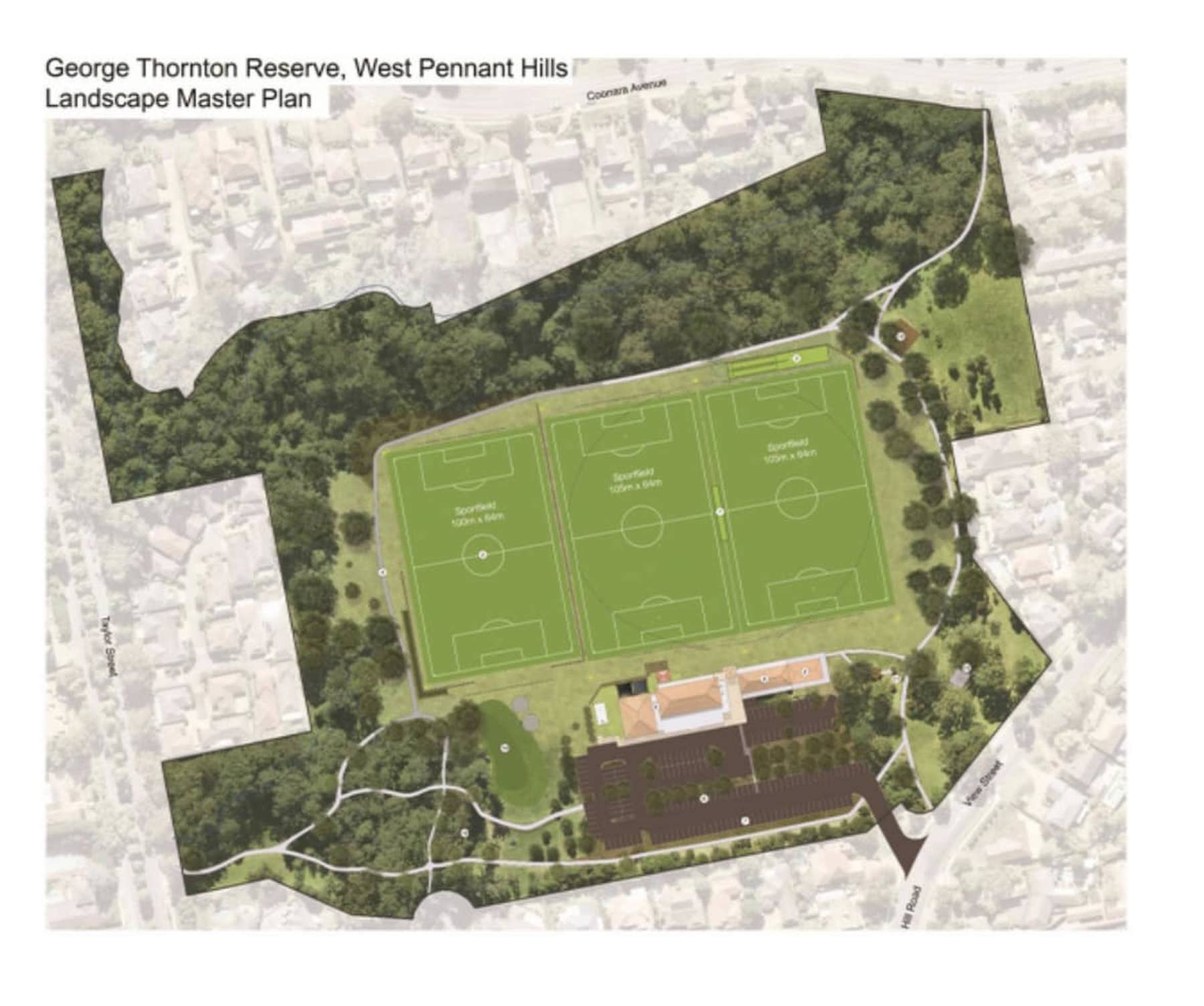 George Thornton Reserve redevelopment for 2024 - West Pennant Hills ...