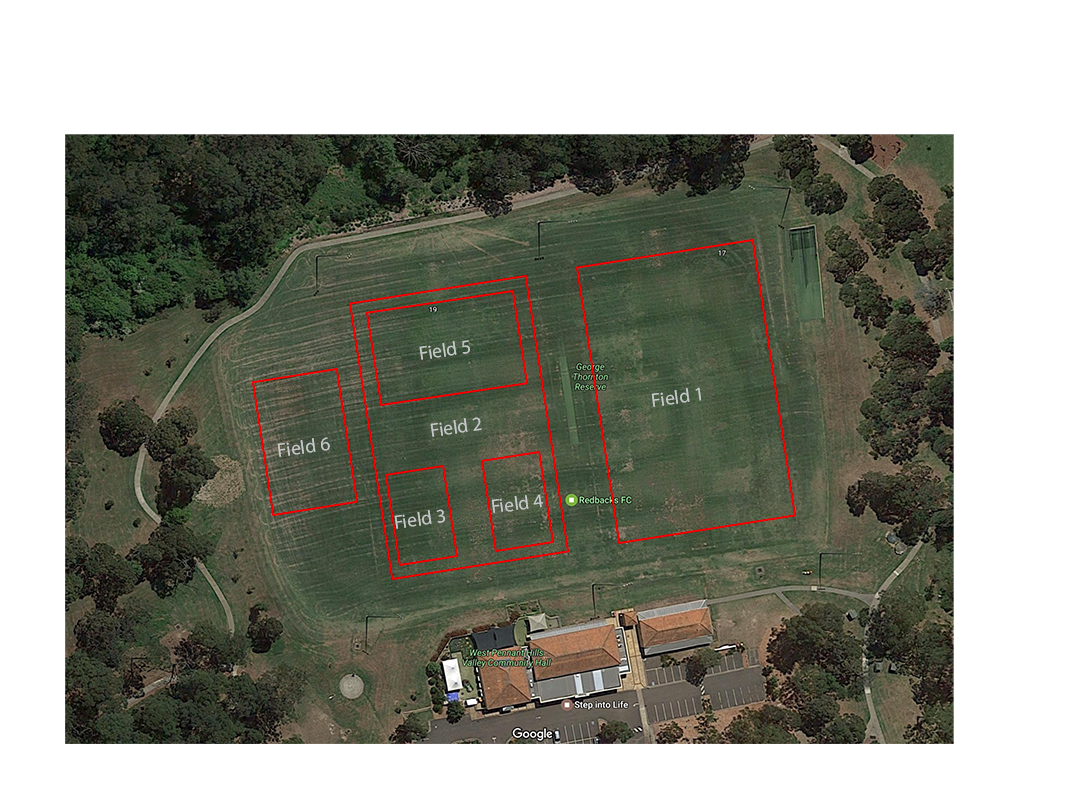 Ground Dressing - Redbacks FC - Sydney Football / Soccer Club Est 1962