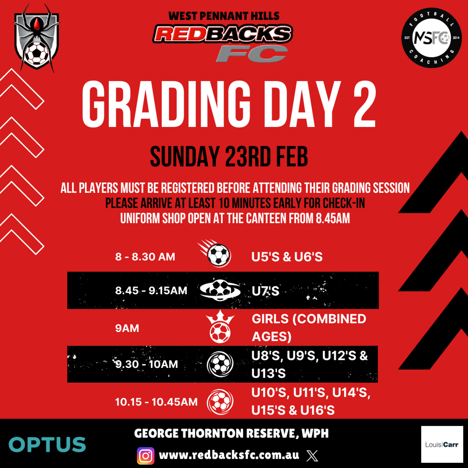 Girls Come and Try Soccer Day & Grading Day 2 - West Pennant Hills ...